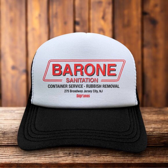 Snapback | Accessories | The Sopranos Barone Sanitation Mens Trucker ...